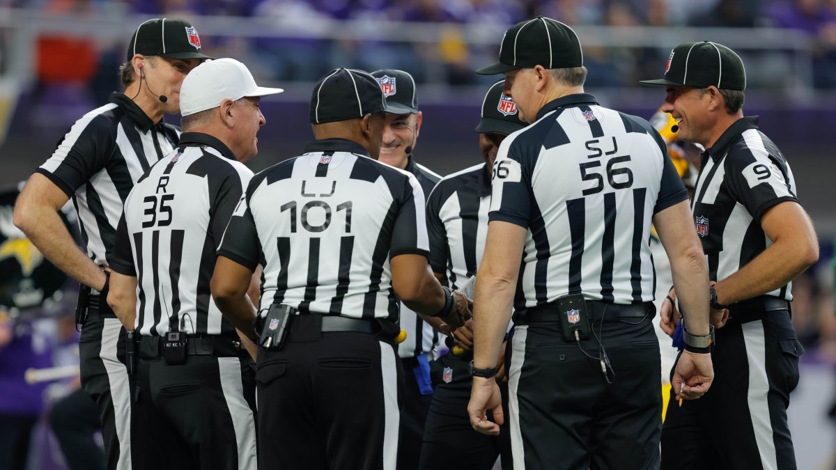 NFL will begin hiring and training replacement refs, AP reports – NBC ...