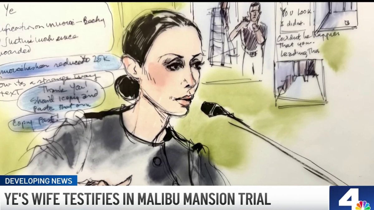 Bianca Censori takes stand in Malibu mansion trial – NBC Los Angeles