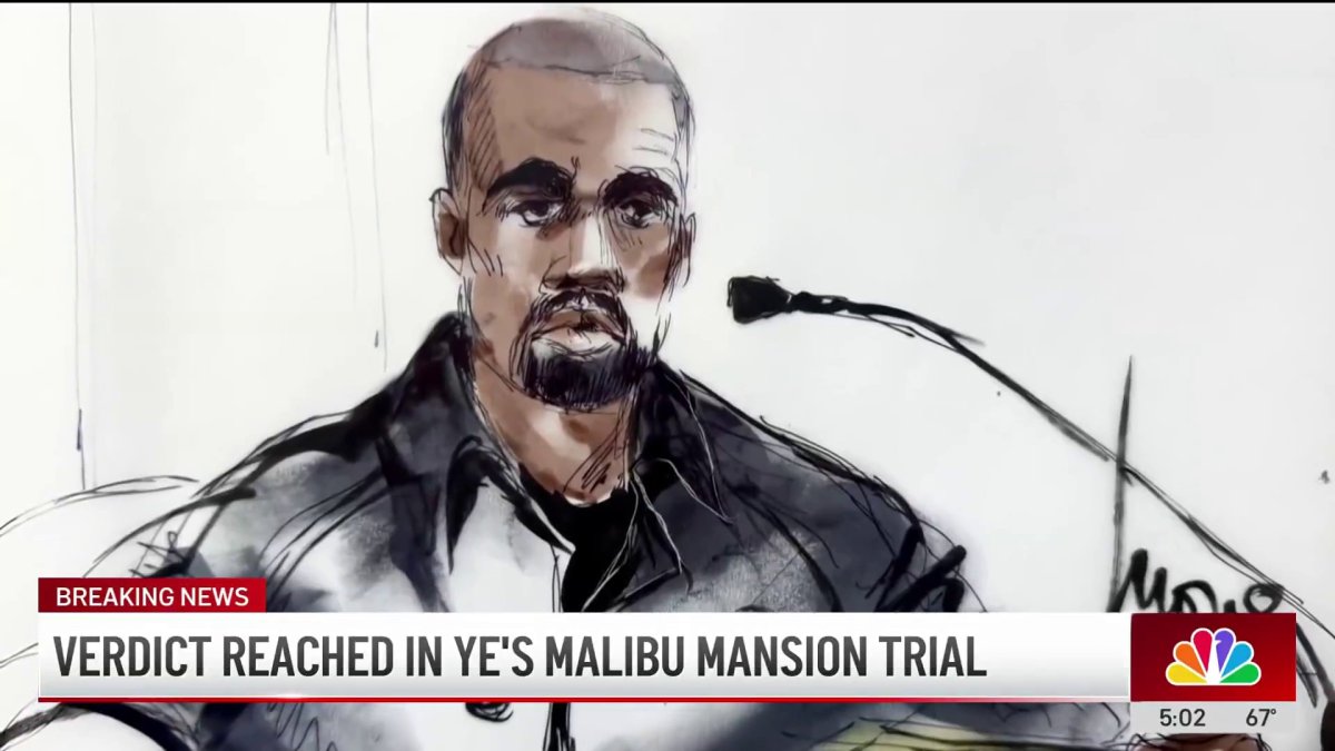 Verdict reached in Ye’s disputed compensation trial – NBC Los Angeles