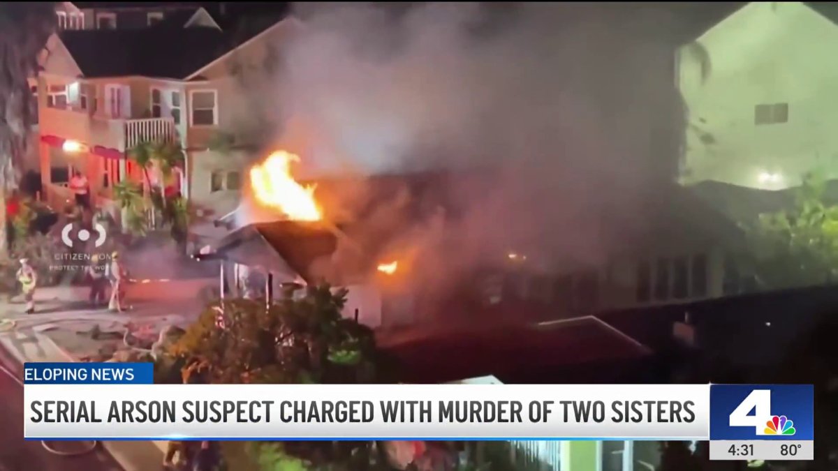 Serial arson suspect charged with murder for Hollywood house fire – NBC ...