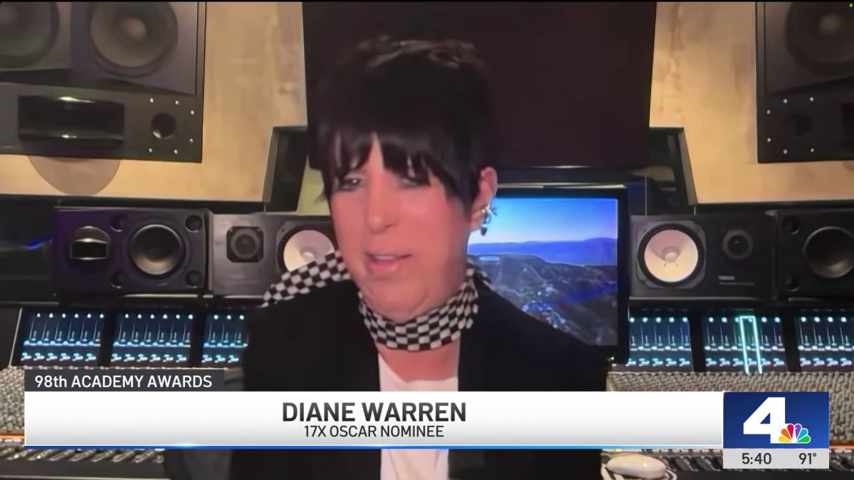 17-time Oscar nominee Diane Warren reacts to recent loss – NBC Los Angeles