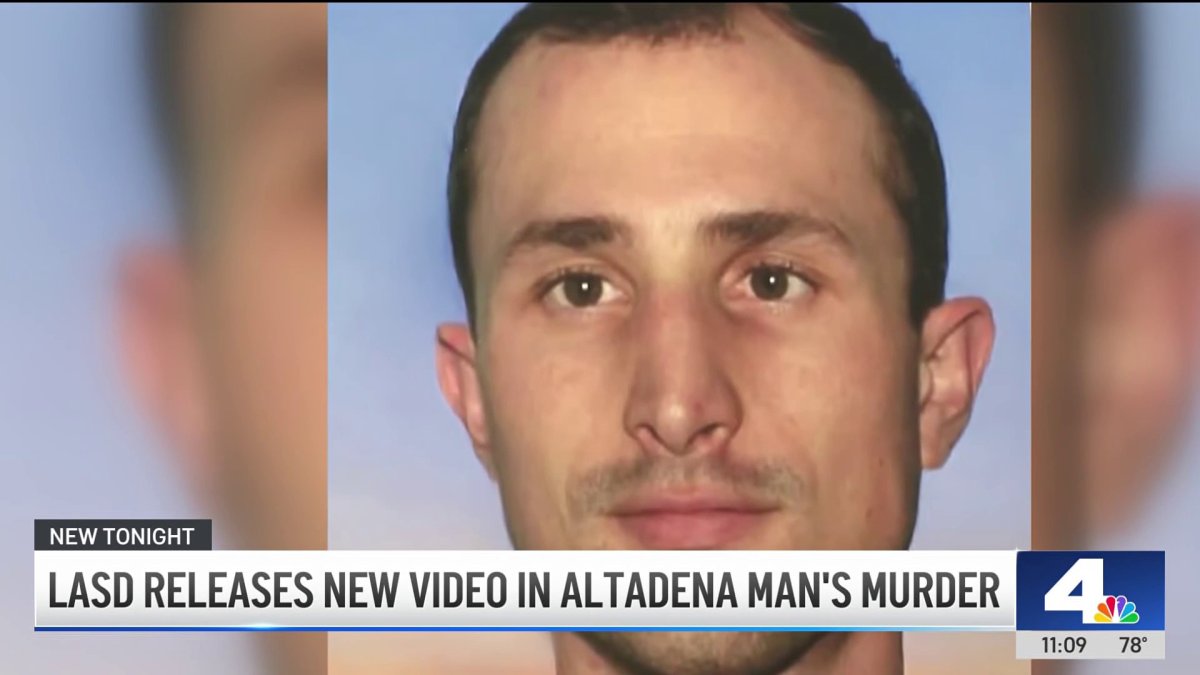 LASD releases new video in Altadena man’s murder – NBC Los Angeles