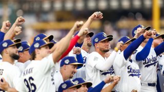 Back-to-back champions: Dodgers get glittering World Series rings – NBC ...