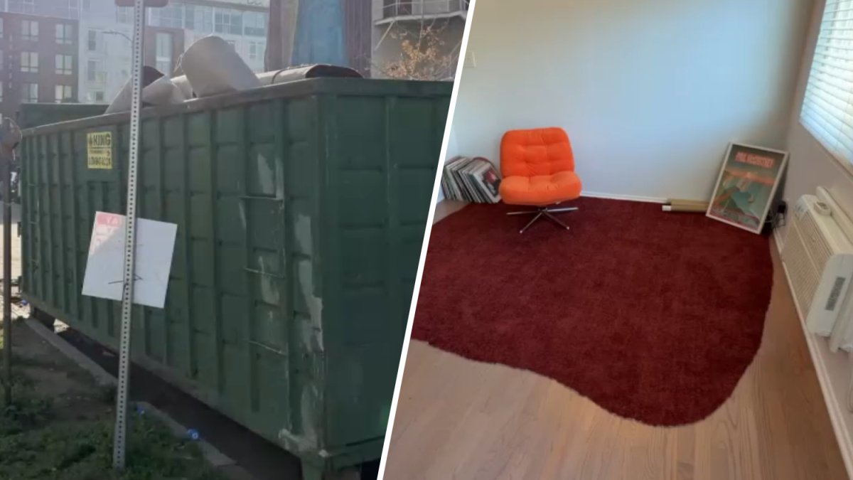 Discarded Oscars red carpet gets new life in Hollywood apartment – NBC ...