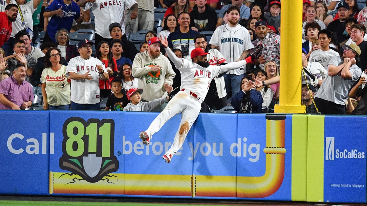 Outfielder Jo Adell robs 3 home runs in dramatic Angels win – NBC Los ...