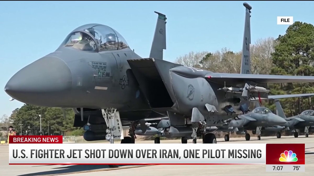 Iranian offering a reward of $60,000 for American aircrew – NBC Los Angeles
