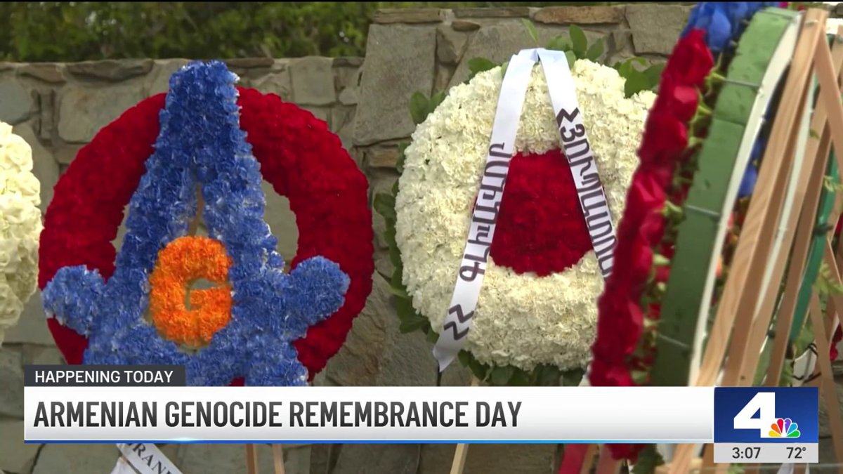 Armenian Genocide Remembrance Day commemorated across LA – NBC Los Angeles