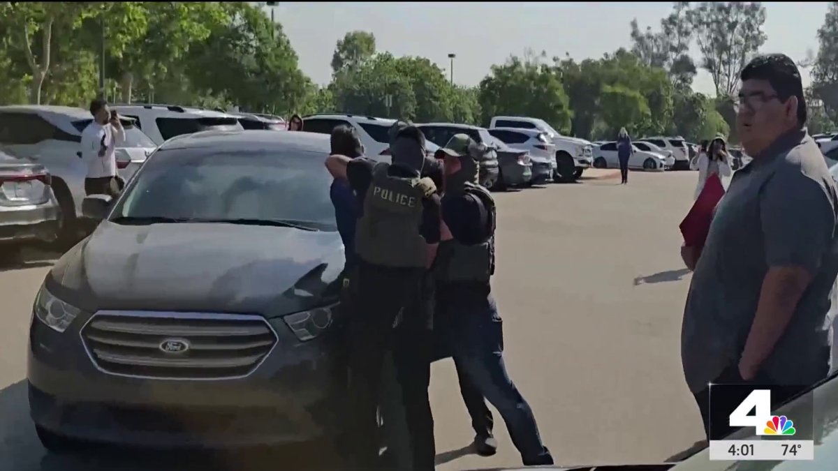 Federal agents arrest people outside Rancho Cucamonga courthouse – NBC ...