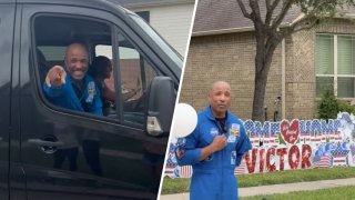 Artemis II pilot Victor Glover shares wise words with neighbors – NBC ...