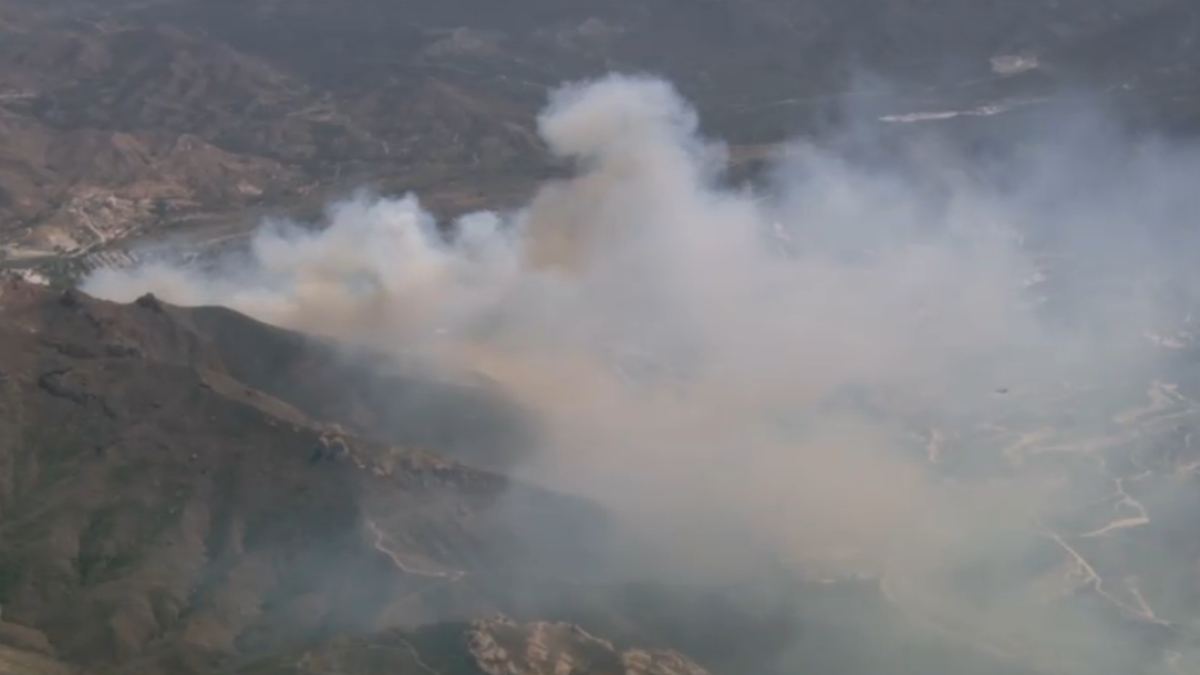 Evacuations underway for Crown Fire in northern LA County – NBC Los Angeles