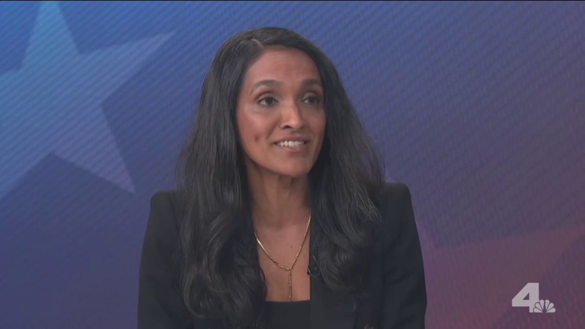 NewsConference: Raman speaks on her candidacy for mayor of LA – NBC Los ...