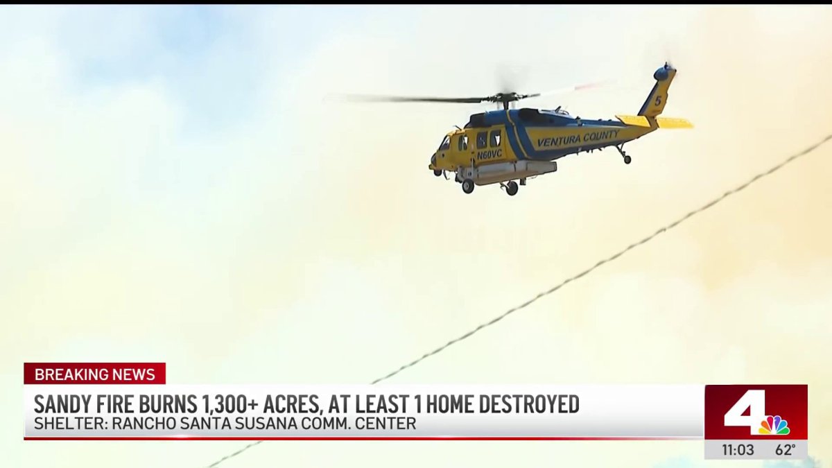 Firefight continues in Simi Valley – NBC Los Angeles