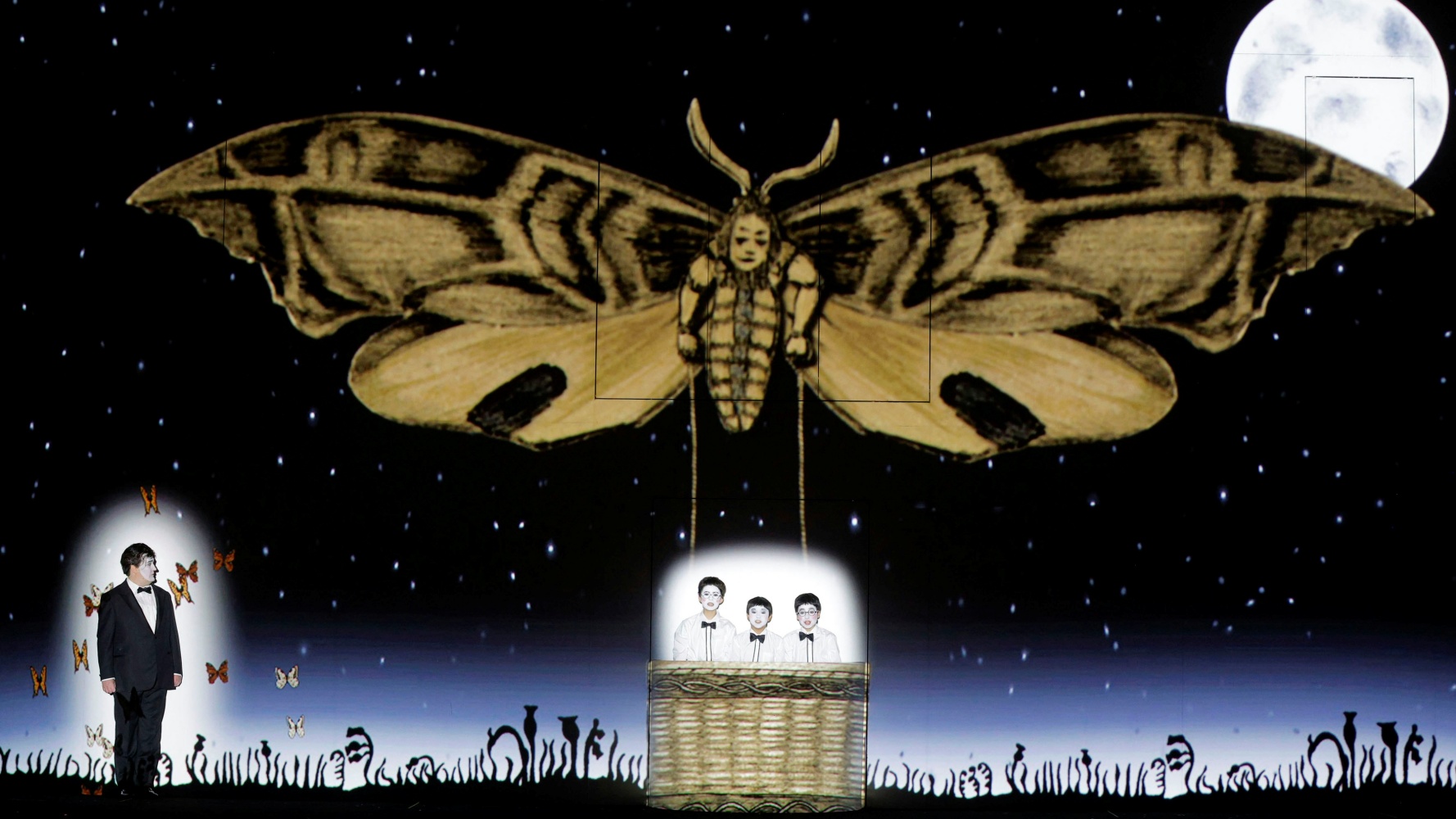 LA Opera’s ‘The Magic Flute’ shimmers with animation, projections, and ...