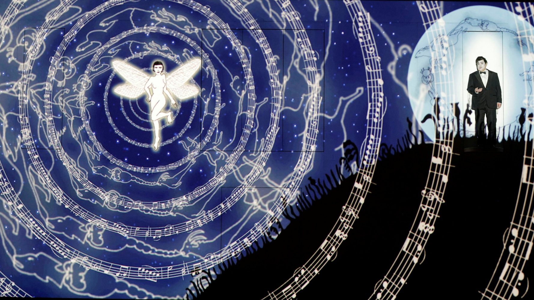 LA Opera’s ‘The Magic Flute’ shimmers with animation, projections, and ...