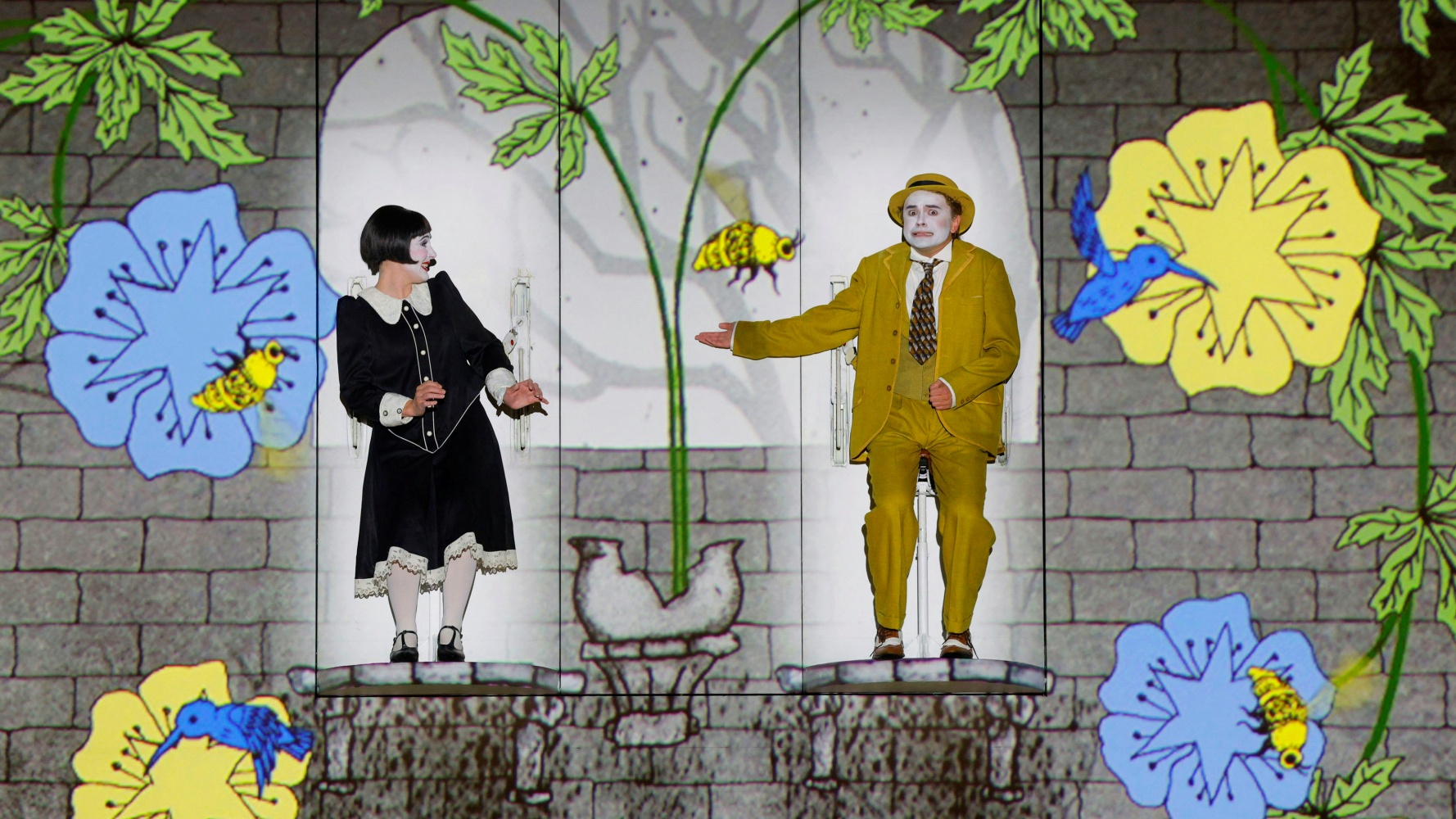 LA Opera’s ‘The Magic Flute’ shimmers with animation, projections, and ...