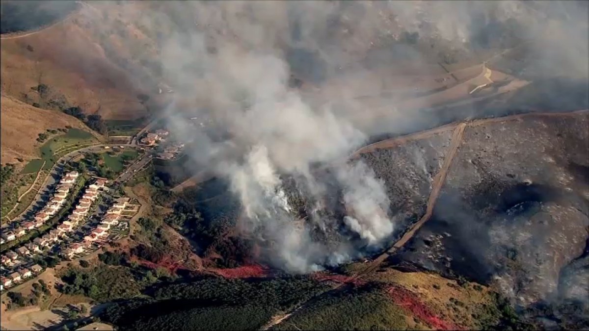 SoCal brush fires trigger air quality advisory – NBC Los Angeles