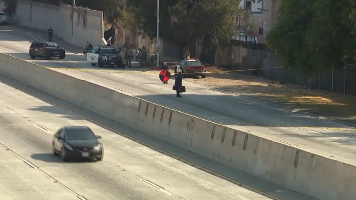Lanes closed due to police shooting on 101 Freeway in Boyle Heights ...