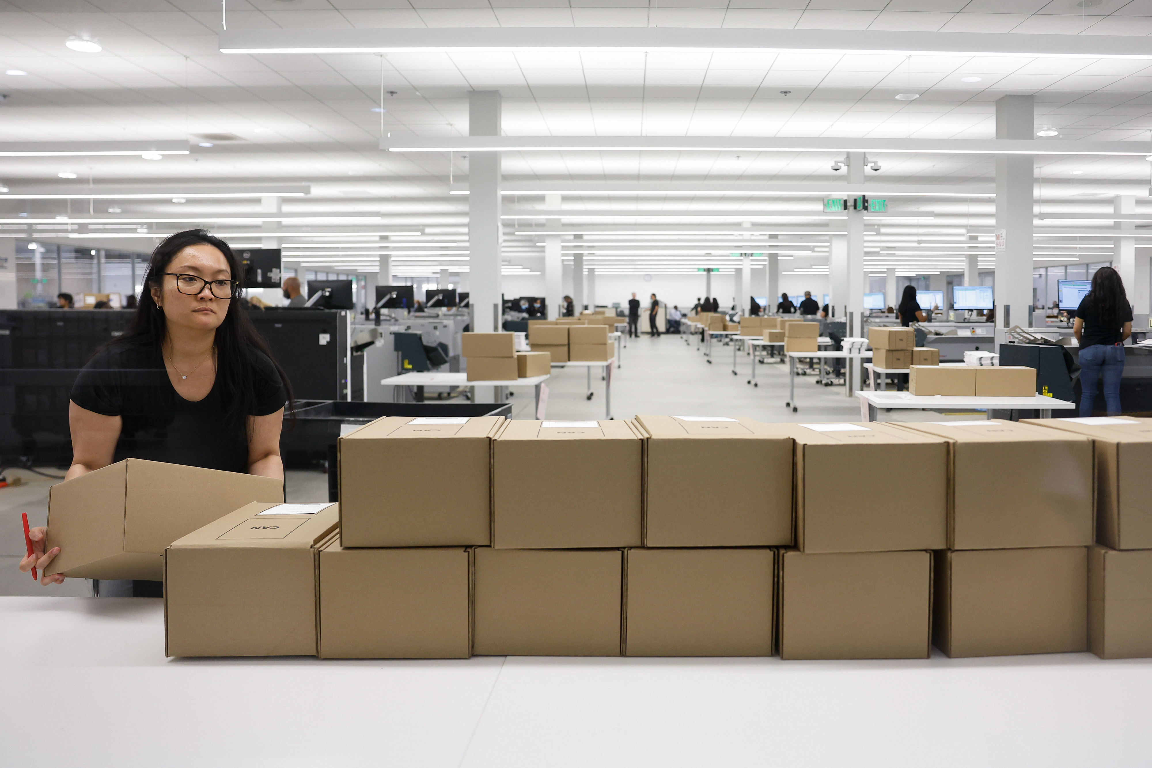 See inside the LA County Ballot Processing Center – NBC Los Angeles