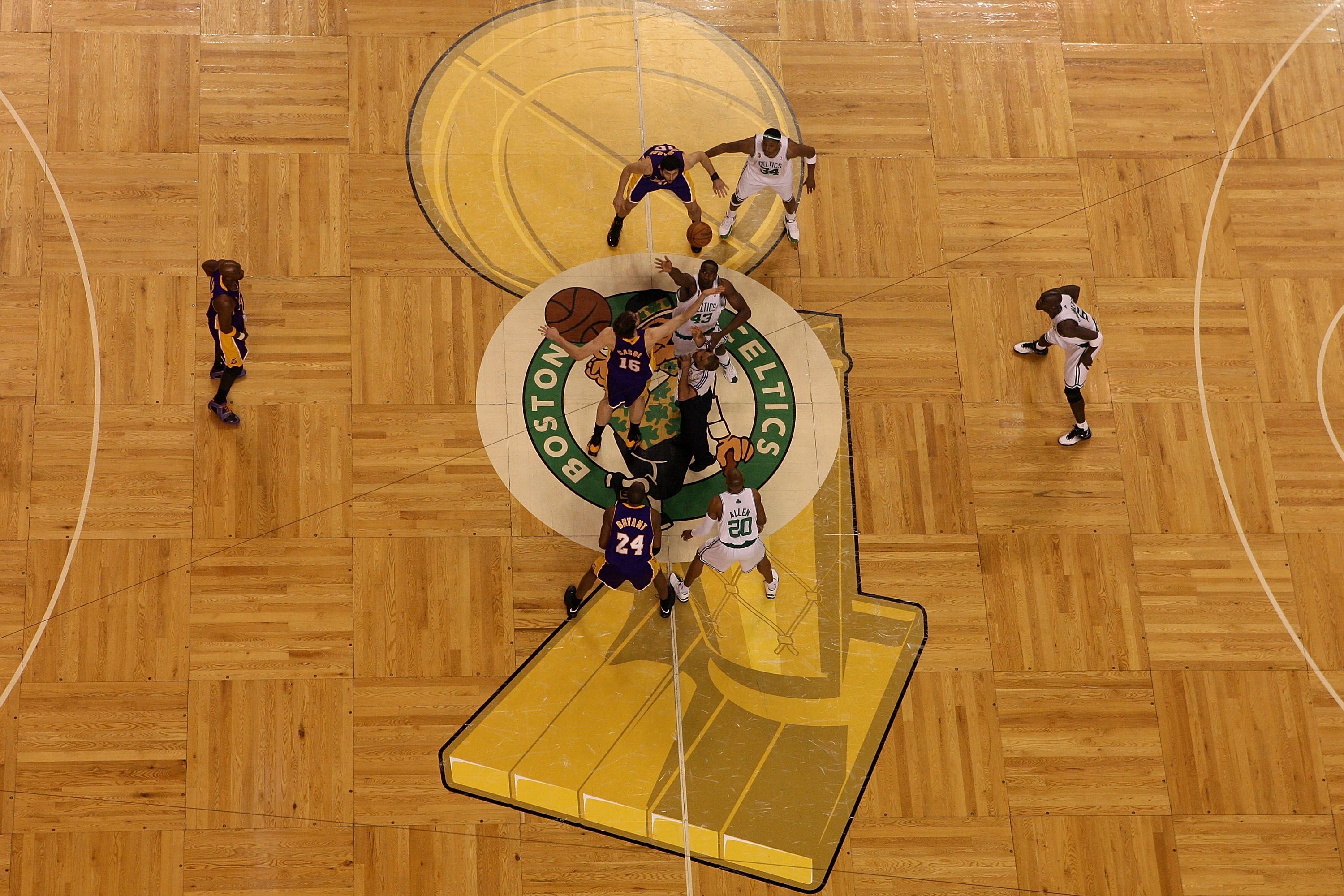 Why did the NBA stop using Finals trophy decals at halfcourt? – NBC Los ...