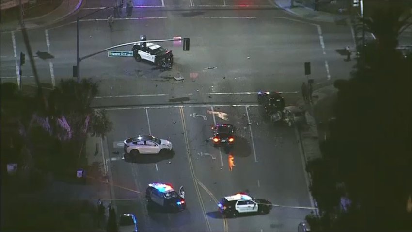 Deputy injured after stolen vehicle pursuit ends in Arcadia crash – NBC ...